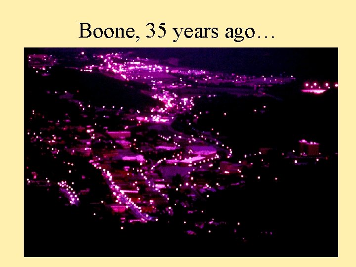 Light Pollution Dan Caton President North Carolina Section