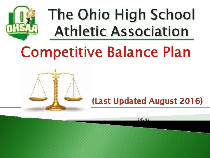 The Ohio High School Athletic Association Competitive Balance
