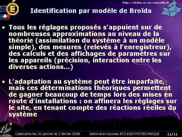 http stielec acaixmarseille fr Identification par modle de