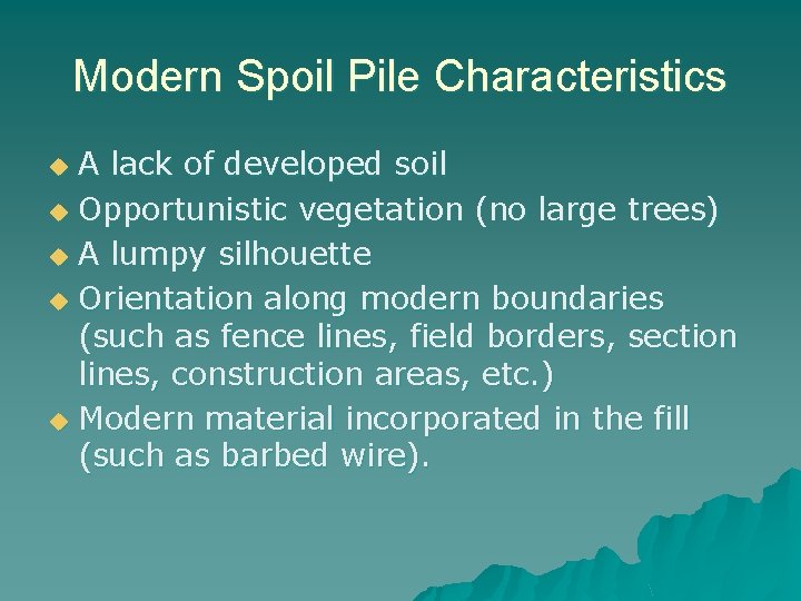 HOW TO TAKE BURIALS BURIAL MOUNDS AND HUMAN