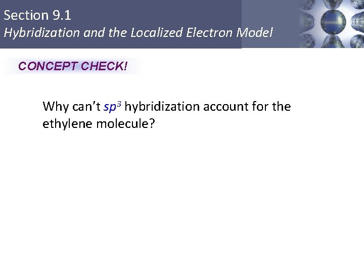 AP Chapter 9 Covalent Bonding Orbitals AP Learning