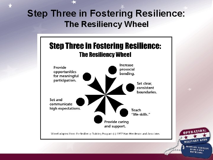 Fostering Resiliency in Children and Youth Resilience Shifting