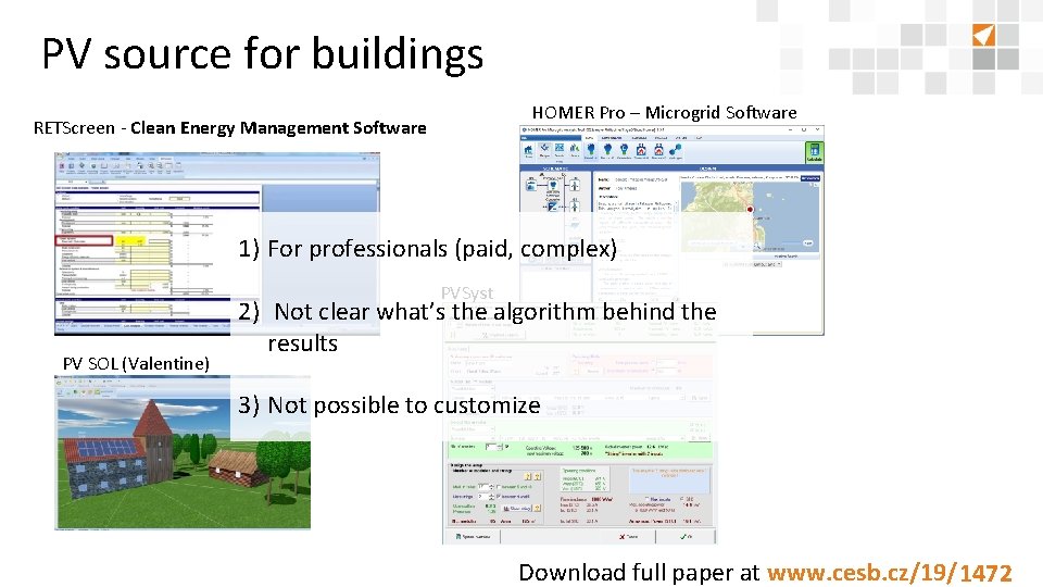 Simple Free Use Simulation Software for Buildings with