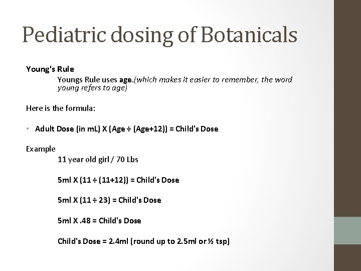 Managing Pediatric Case Studies with Botanical Medicine and