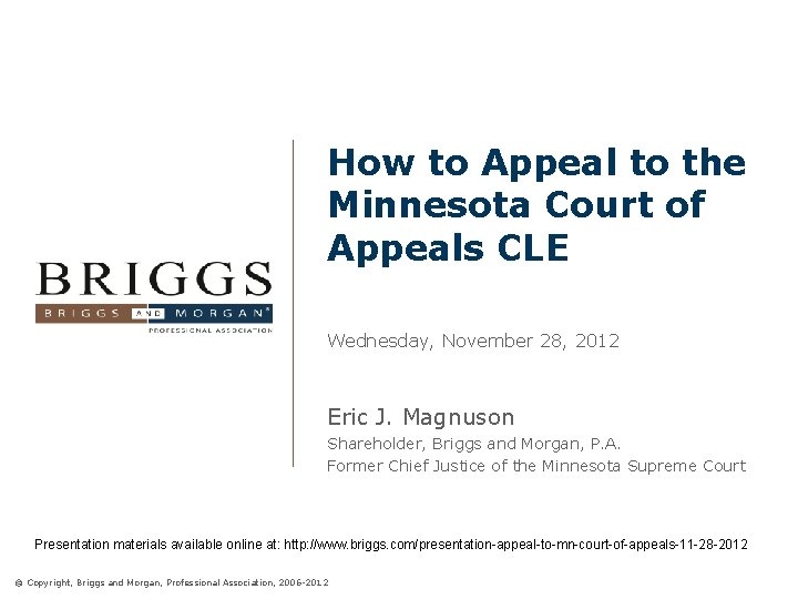 How to Appeal to the Minnesota Court of