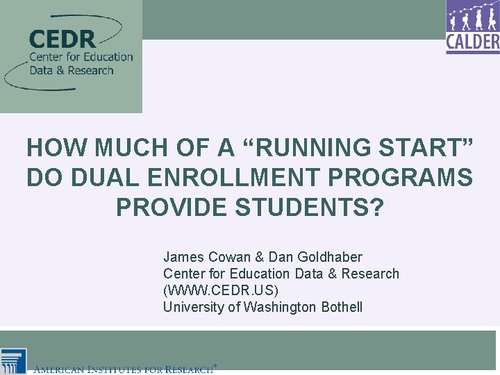 HOW MUCH OF A RUNNING START DO DUAL