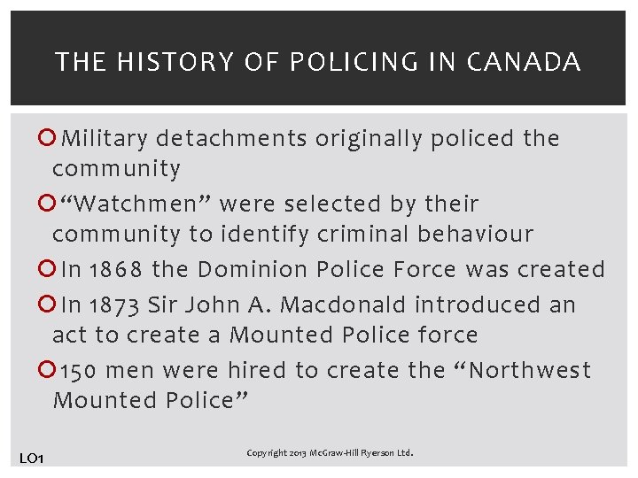 OLD FASHIONED POLICE WORK Through old fashioned police