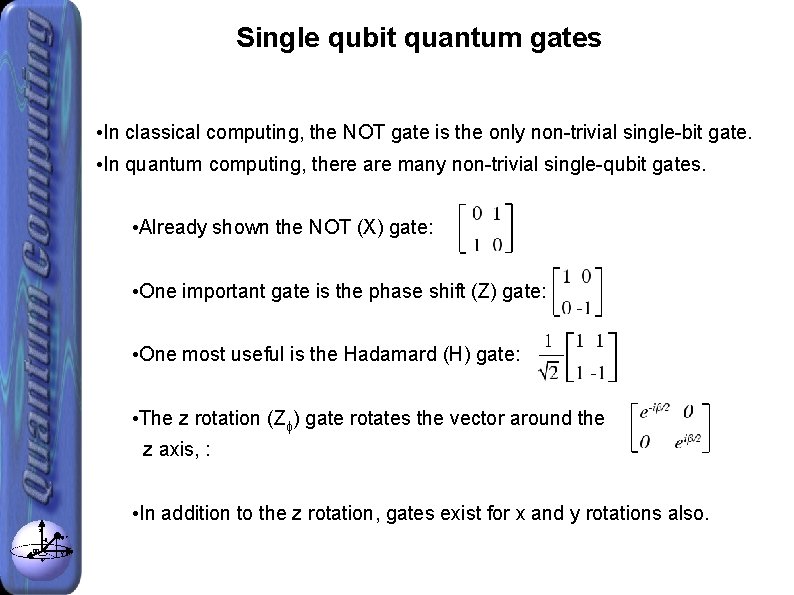 Quantum Computing presented by Scott Erholm and Bob