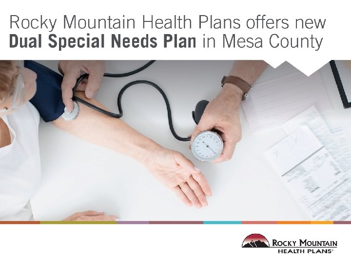 Agenda Rocky Mountain Health Plans RMHP Dual Care