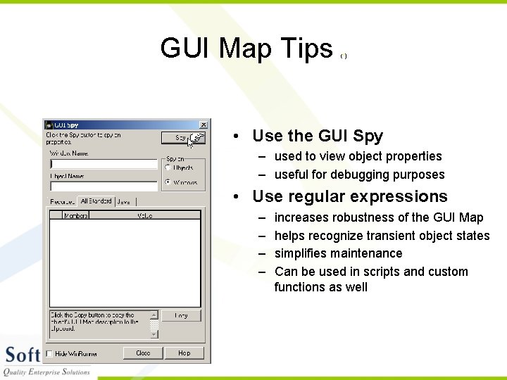 Gui spy in winrunner - vserarise