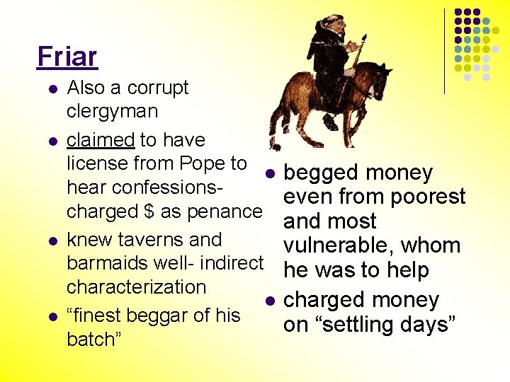 The Canterbury Tales The Prologue Review background info