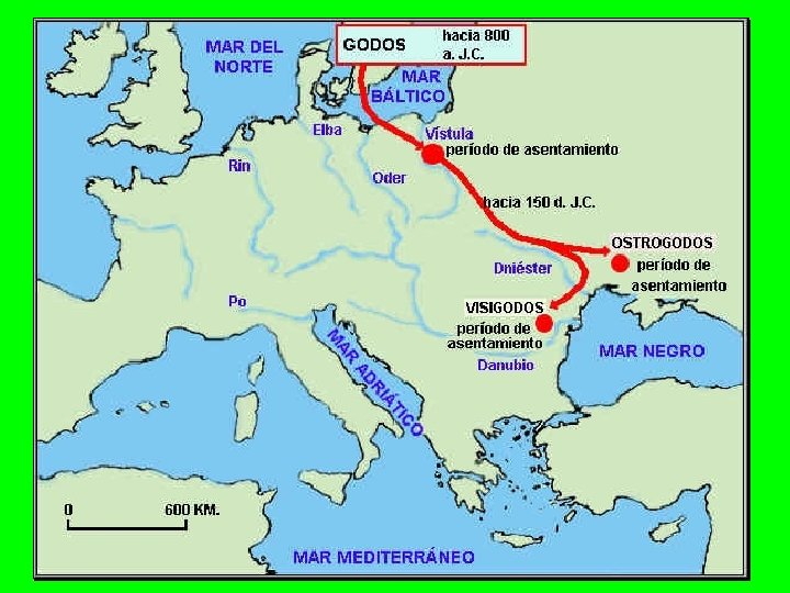 Cada del Imperio Romano de Occidente Los grandes