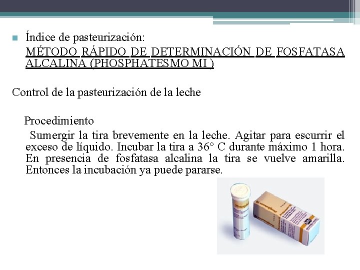 LECHE PASTEURIZADA PASTEURIZADA LECHE Norma COVENIN 7981994 HOMOGENEIZADA