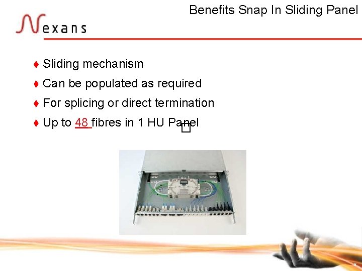 Fibre solutions for fast deployment Nexans Cabling Solutions