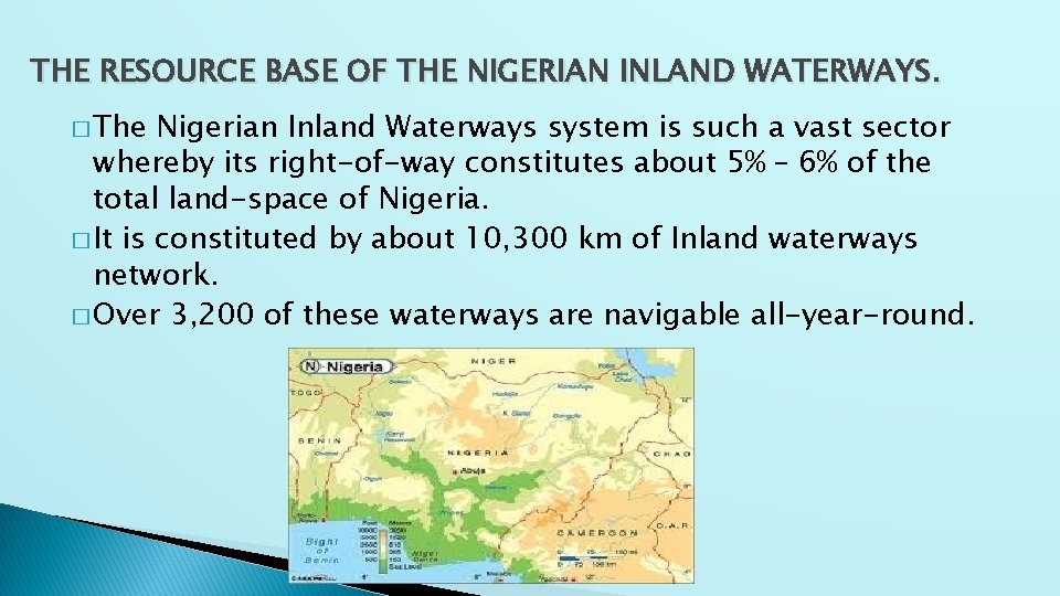 RENEWING INLAND WATERWAYS CAPABILITIES TO IMPACT ON ECONOMIC
