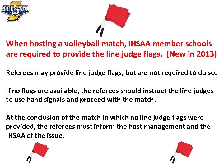VOLLEYBALL OFFICIALS EDUCATION PROGRAM 2013 This Power Point