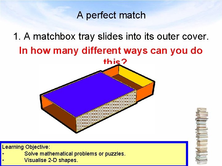 Mathematical challenges for able pupils Year 5 B