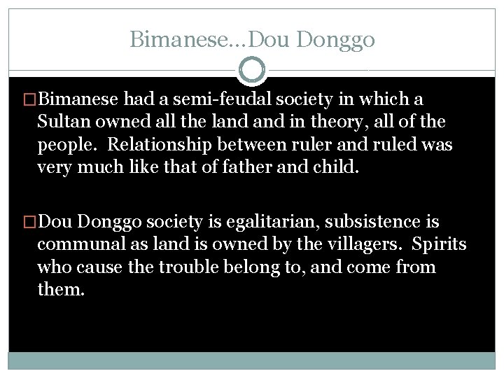 A Drought in Bima People and their Gods