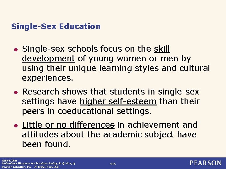 Chapter 4 Gender Multicultural Education in a Pluralistic