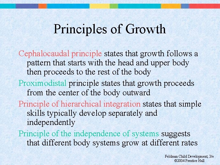 Child Development 3e by Robert Feldman Chapter 5