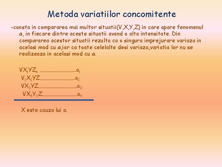 Inductia v Tipuri de argumentare inductiva v Metode