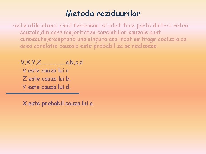 Inductia v Tipuri de argumentare inductiva v Metode