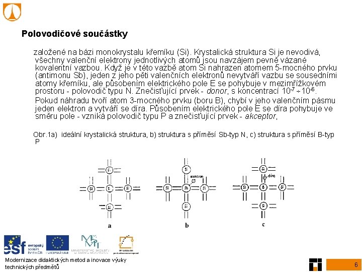 Vkonov elektronika Zkladn prvky Doc Ing Eva Konen