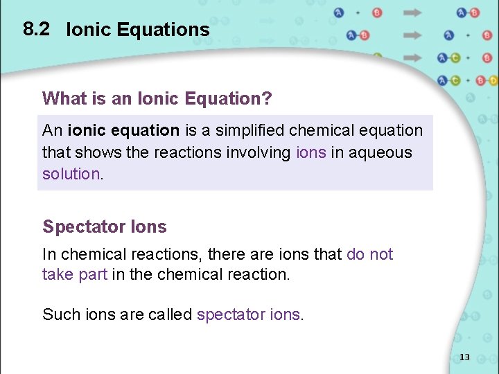 CHAPTER 8 Writing Chemical Equations 2013 Marshall Cavendish