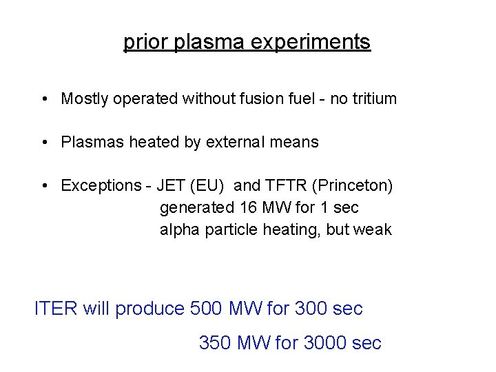 The Burning Plasma Experiment and International Collaboration S