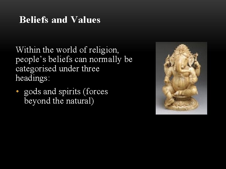 The Characteristics of Religion Ninian Smart Content Rituals