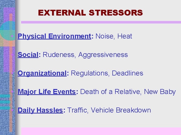 What is Stress A Conceptual Understanding Stress General