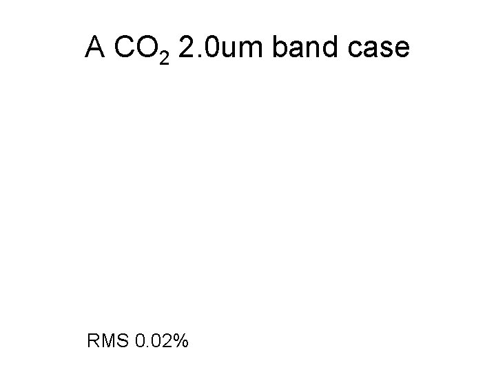 Spectral mapping with linearized Radiant Zhiming Kuang Basic