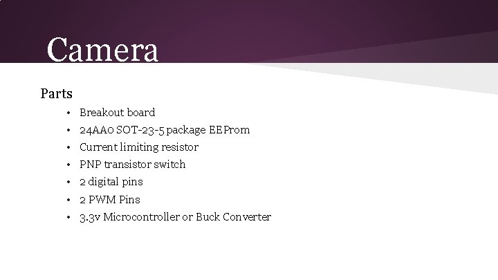 Detailed Design Review P 14231 UAV Aerial Imaging