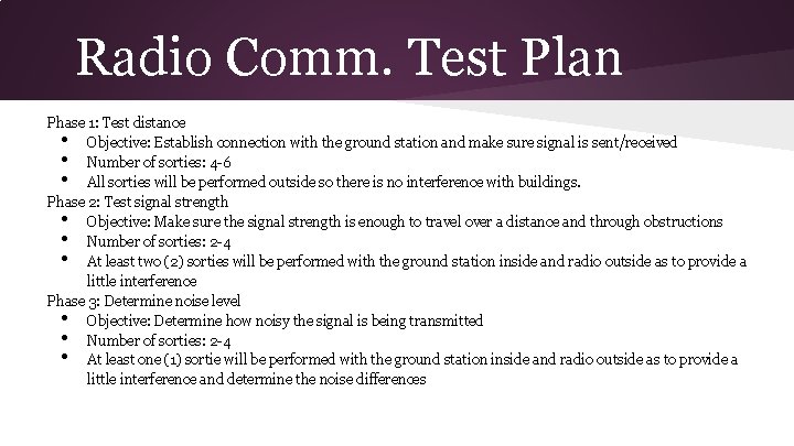 Detailed Design Review P 14231 UAV Aerial Imaging
