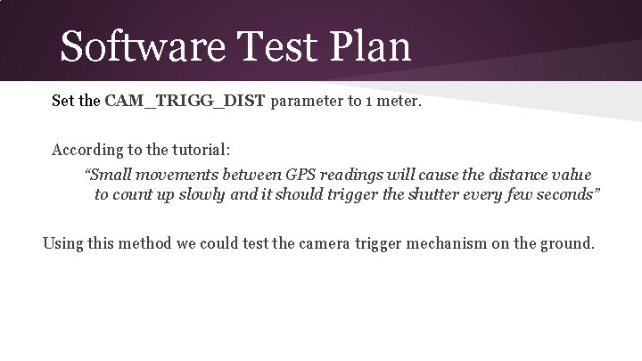 Detailed Design Review P 14231 UAV Aerial Imaging