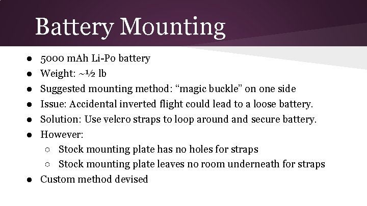Detailed Design Review P 14231 UAV Aerial Imaging
