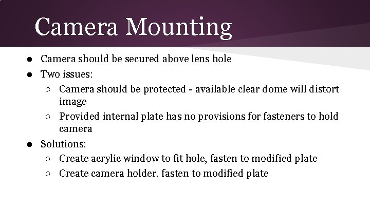 Detailed Design Review P 14231 UAV Aerial Imaging