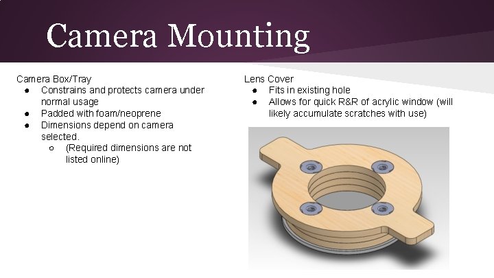 Detailed Design Review P 14231 UAV Aerial Imaging