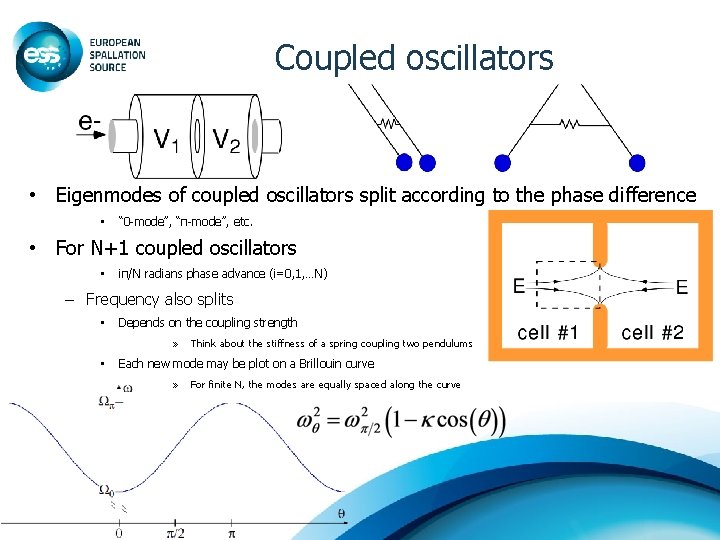 Multiple cavity effects Field emission eigenmodes Stephen Molloy