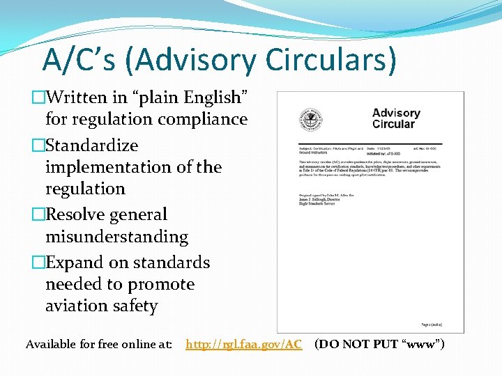 Introduction to Flight References used Pilots Handbook of