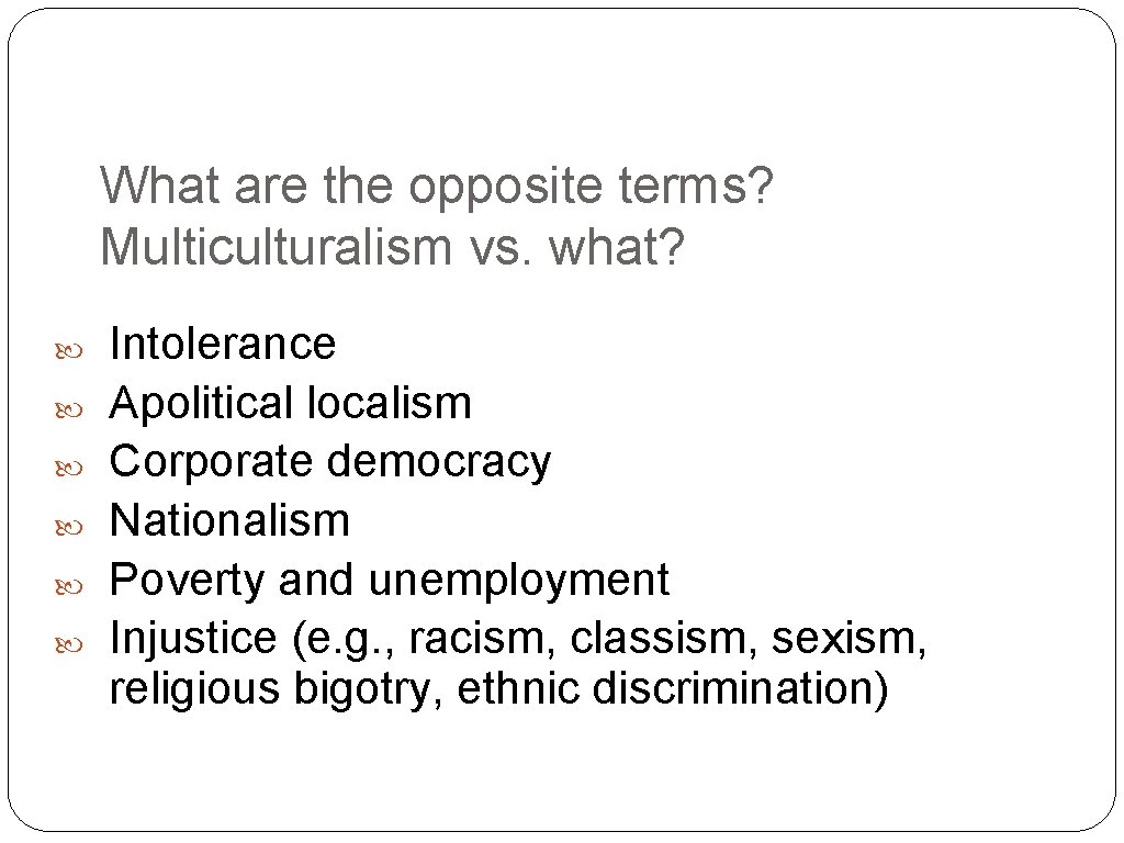 Are We Ready for Critical Multiculturalism Paul Ilsley
