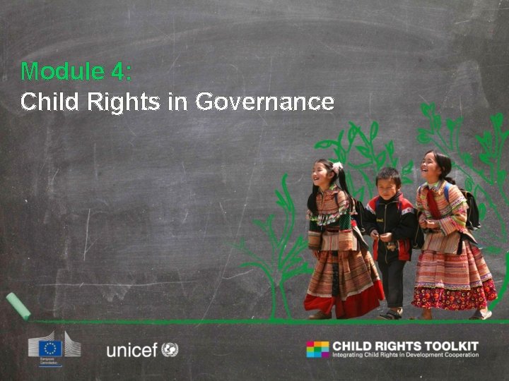 Module 4 Child Rights in Governance Session map