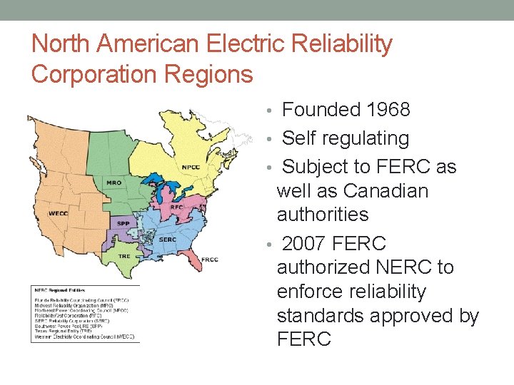 POWER BASICS GENERATION REGULATION Air Waste Management Niagara