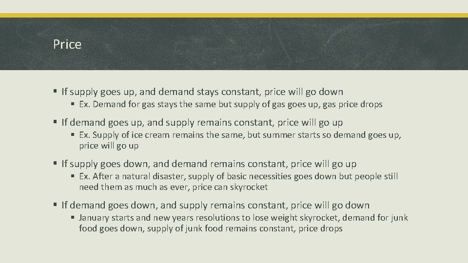 Supply Demand and Price Chapters 4 5 6