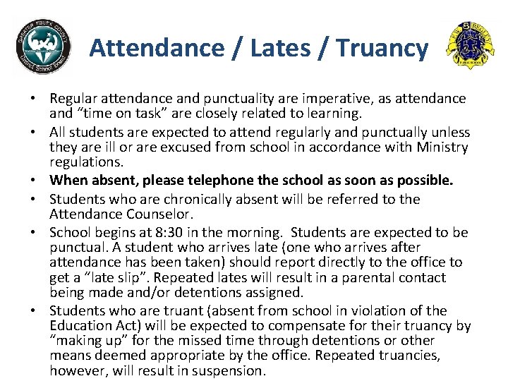 Begley Public School Rules Begley School Vision Our