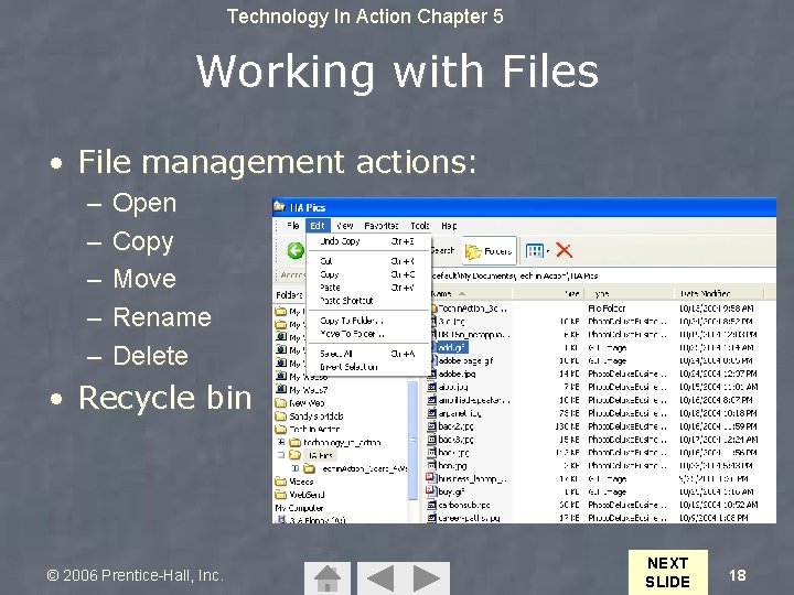 Technology In Action Chapter 5 Using System Software