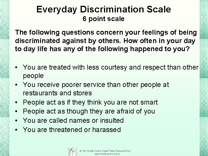 Sexuality and Discrimination and their Impacts on Health