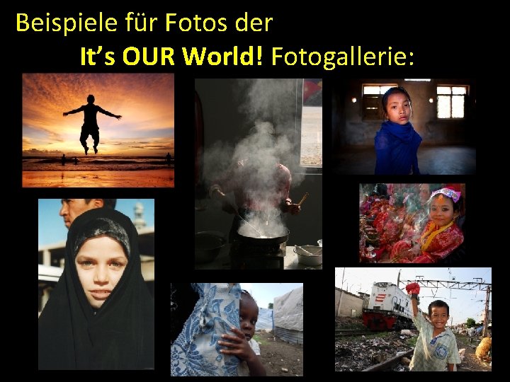 Its OUR World Das Projekt Its OUR World