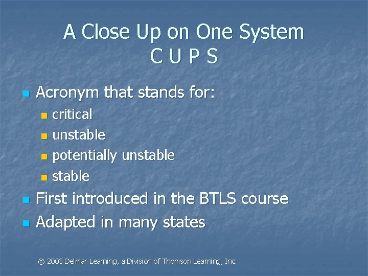 Principles of Patient Assessment in EMS Making a