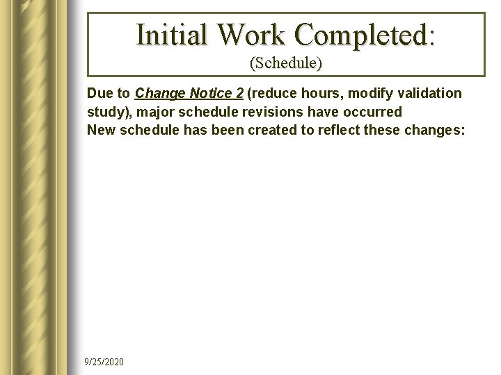 Consulting Business Startup Evaluation Progress Report 1 EMMP